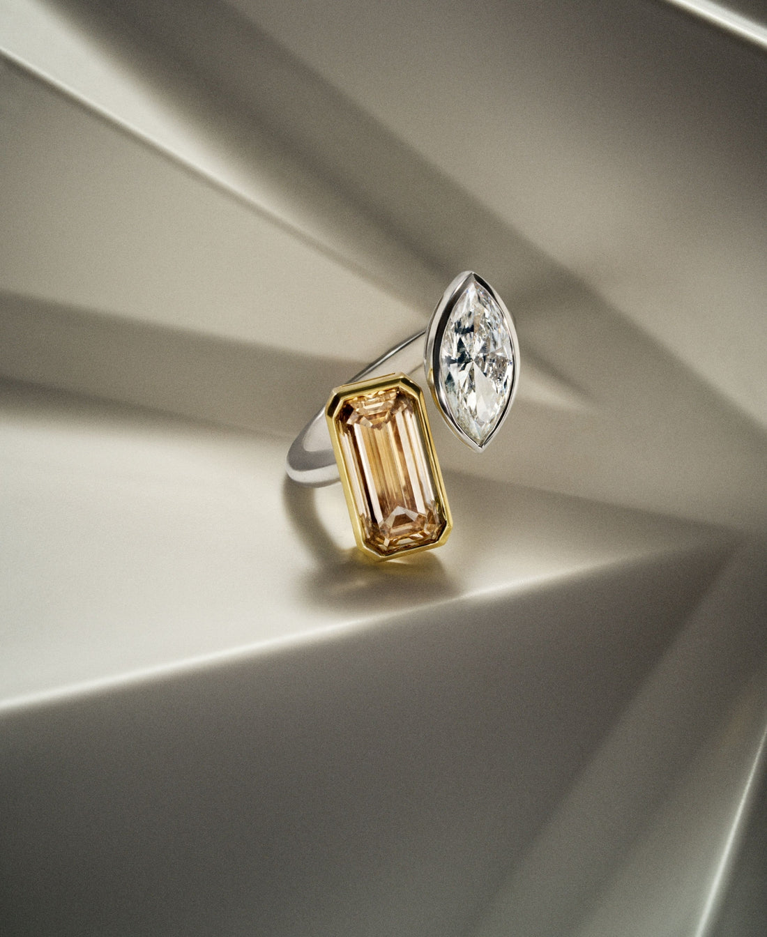 Fancy Shape Bypass Ring | Norman Silverman – Norman Silverman
